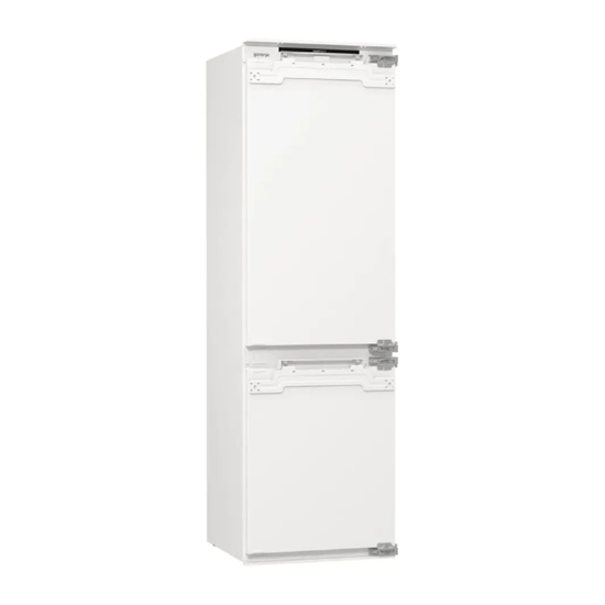 Ugradni Kombinovani Frižider Gorenje NRKI 517 E62 WF, Zamrzivač dole, No Frost Dual, Inverter, WiFi, 176L/76L, 177,2cm, Bela boja