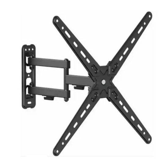 Tv nosač Lexa LX-325M, 13-55", Zglobni-dupli zglob, Vesa 400x400, 25kg max