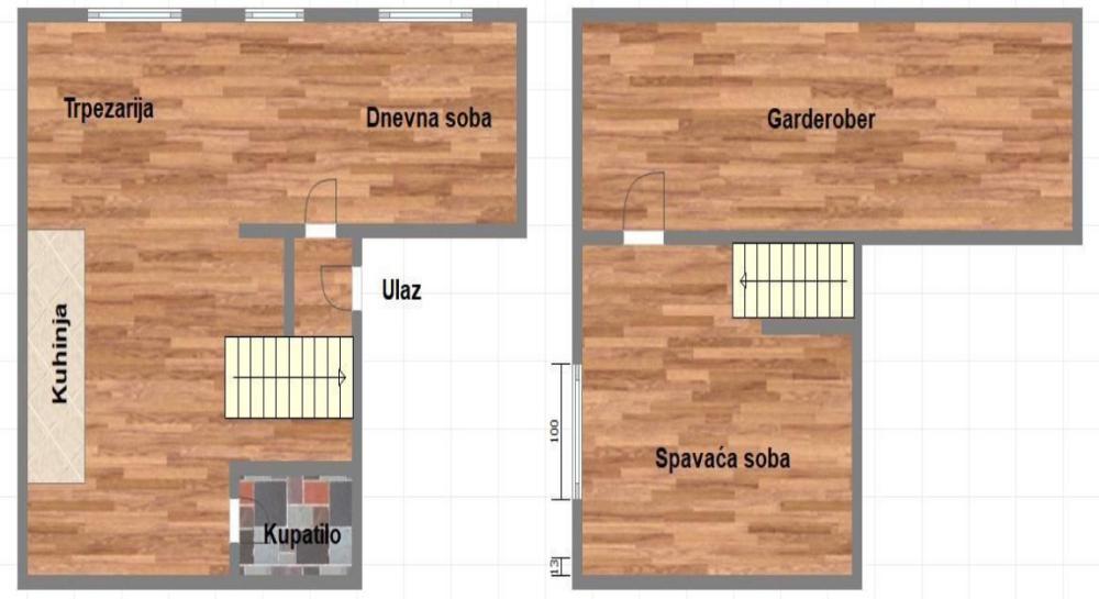 Dvosoban stan na prodaju, 46m2, 161.090€