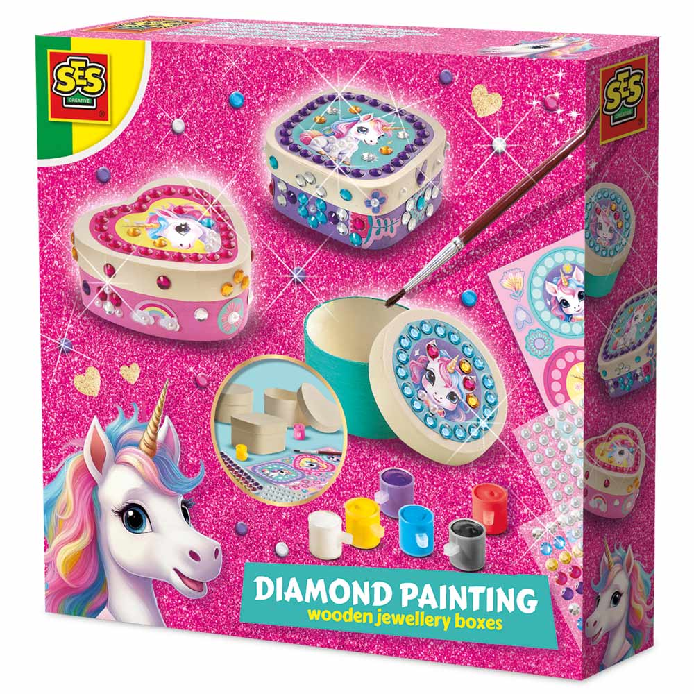 SES Creative Set ukrasi kutiju za nakit - jednorog