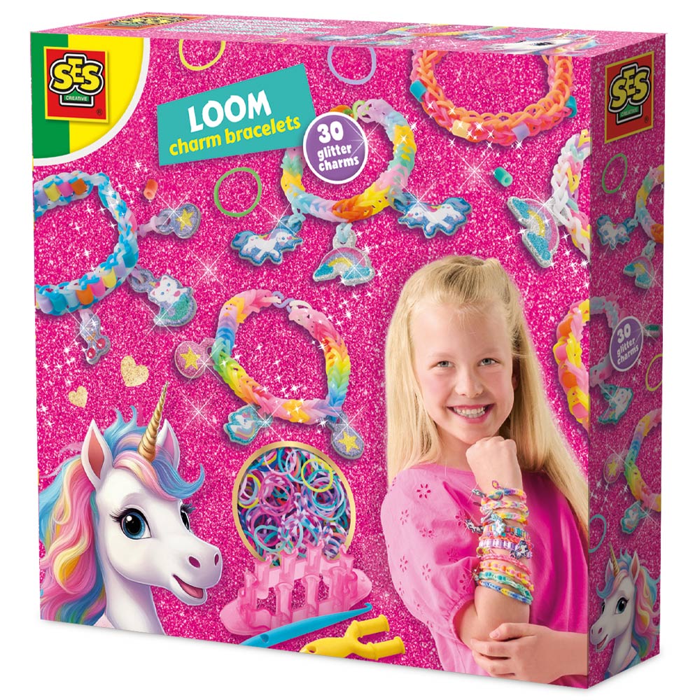SES Creative Set pravimo narukvice - jednorozi Loom