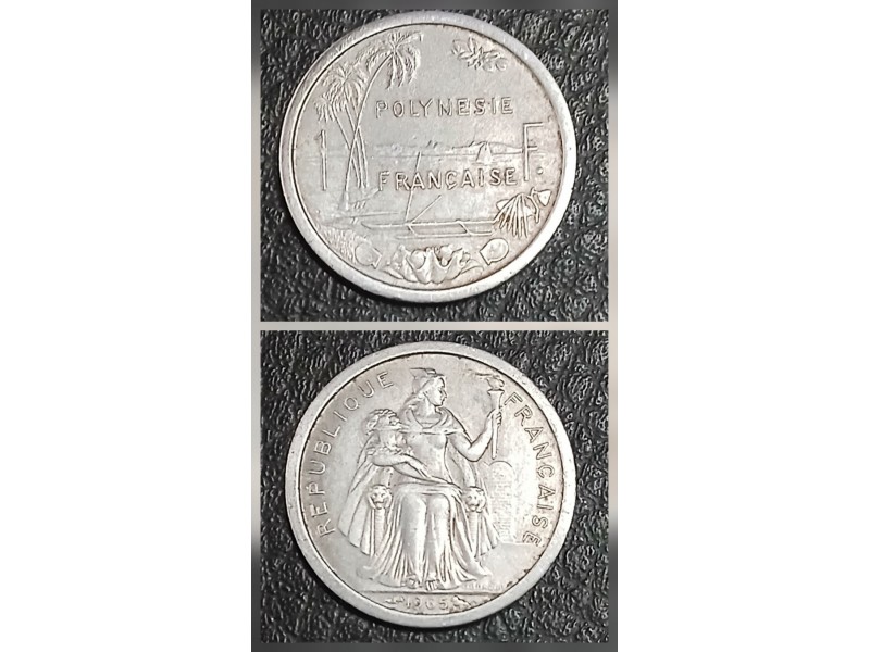 Francuska Polinezija – 1 Franc 1965. godina