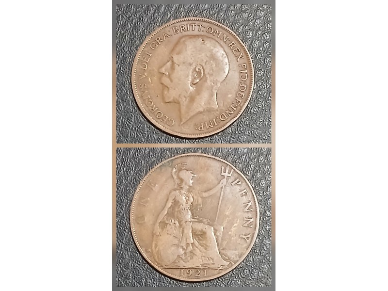 Velika Britanija – 1 Penny 1921. godina