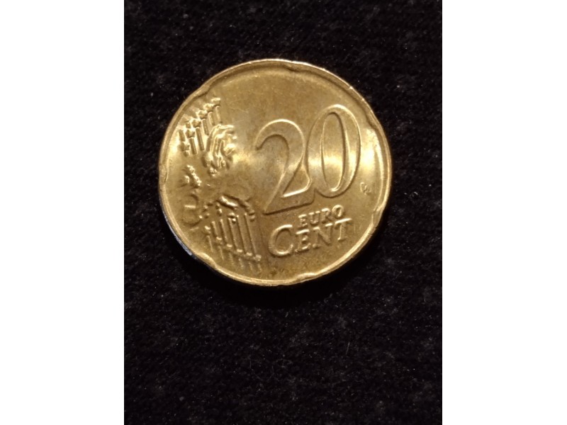 20 eurocenti 2026 bugarska u XF klasi