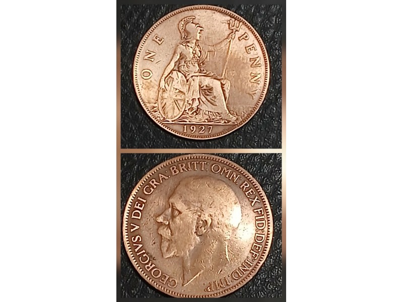 Velika Britanija – 1 Penny 1927. godina