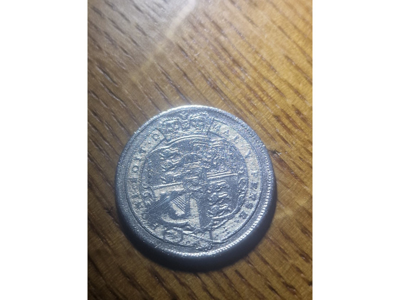 UK 6 Pence 1819 George III Pretisak Srebro RR
