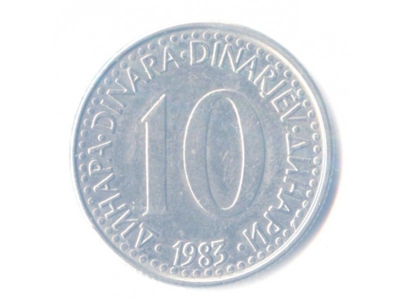 10 dinara 1983