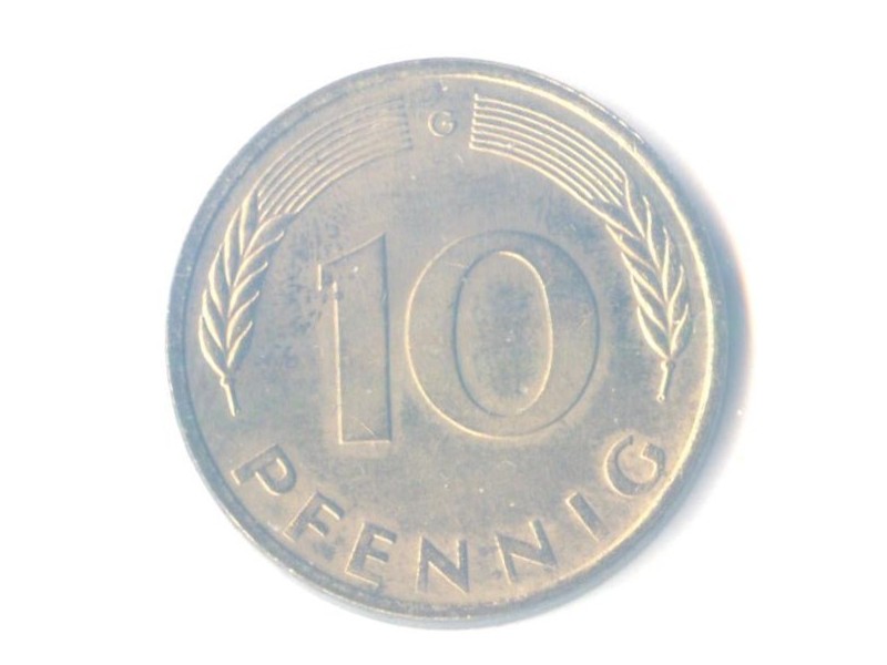 Nemacka 10 pfennig 1984 G