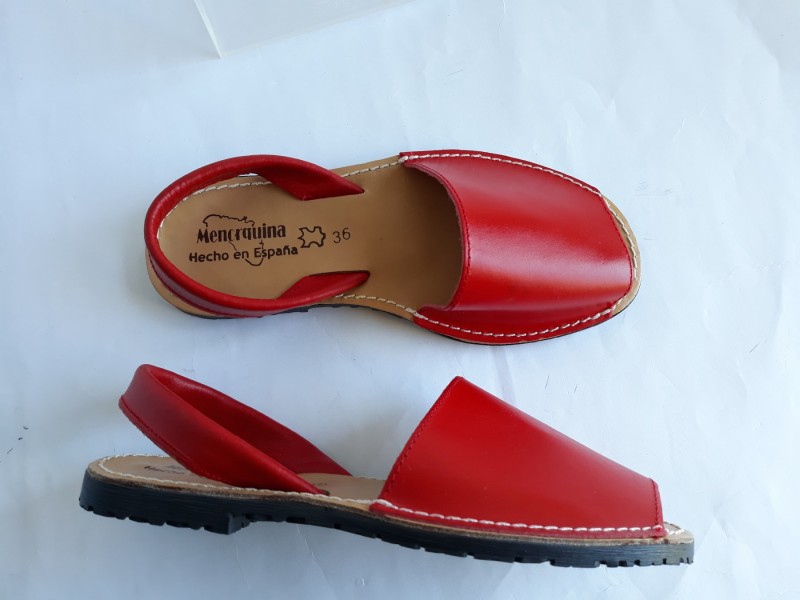 NOVE *ŠPANSKE* SANADALE OD PRAVE KOŽE br.36-23,5cm