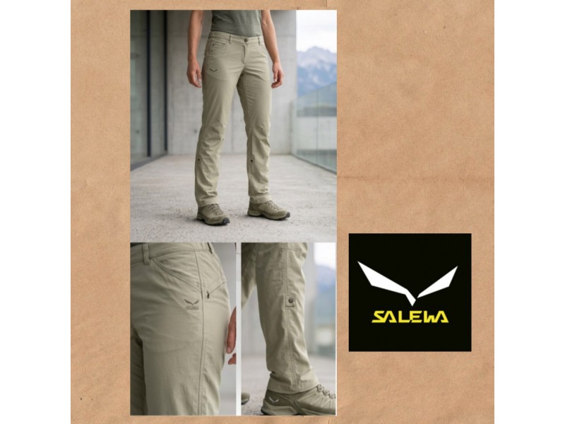 SALEWA Ayan Dry W Long Ženske Letnje Pantalone L (42)