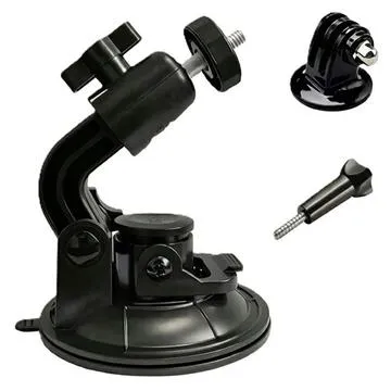 GOPRO/ACTION CAMERA SUCTION CUP MOUNT WITH 360 ADJUSTMENT FOR CAR, BOAT