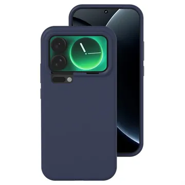 XIAOMI 17 PRO MAX LIQUID SILICONE CASE - MIDNIGHT BLUE