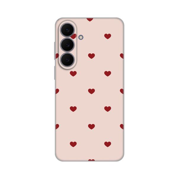 Maska za Samsung S731B Galaxy S25 Fe Beige Hearts Silikonska Print