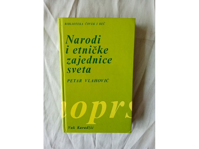 Narodi I Etničke Zajednice Sveta-Pertar Vlahović