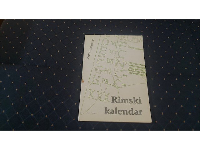 Rimski kalendar/Marina Milicevic