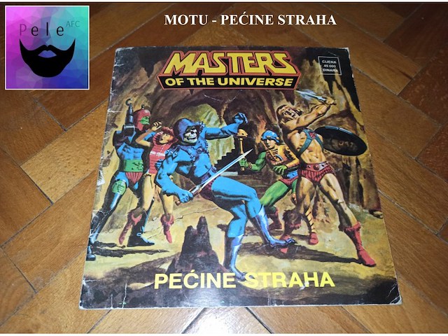 Masters of the Universe knjizica strip - Pecine Straha