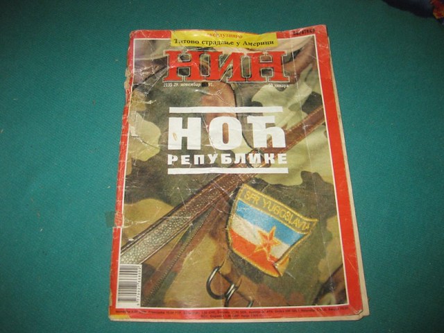 NIN br.2135 (1991.) Noć Republike