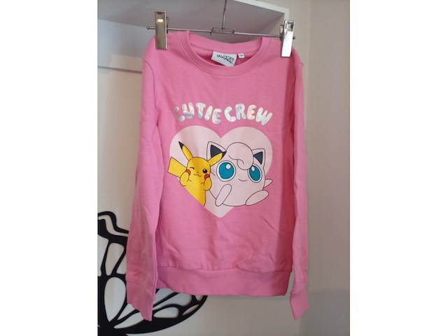 NOV sa etiketom ženski dečiji duks POKEMON