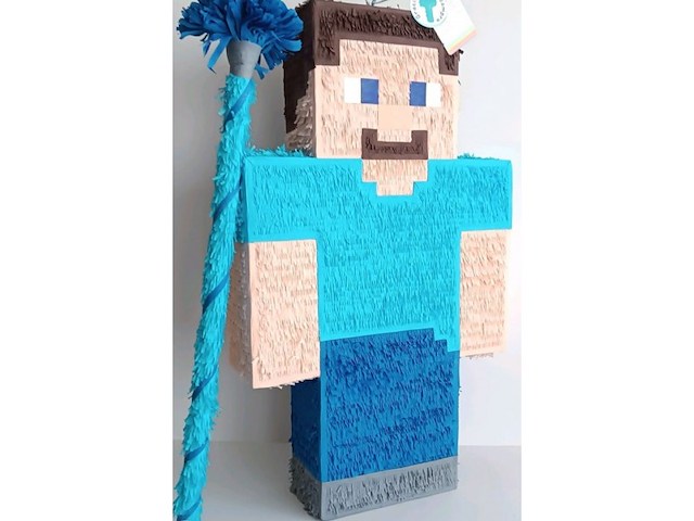 Minacraft dečak, PINJATA