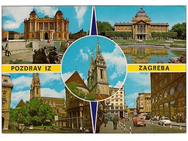 ZAGREB ,putovala 1974.