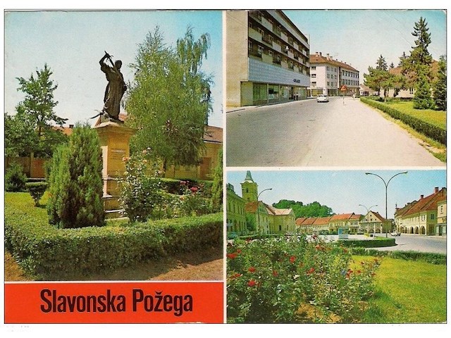 SLAVONSKA POZEGA ,putovala 1976.