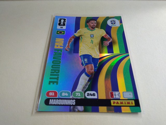 Adrenalyn XL World cup 2026 - # 70 Marquinhos FF