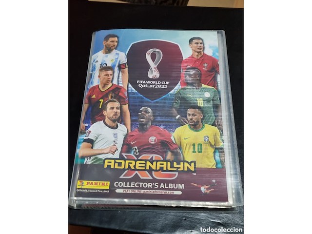 WORLD CUP QATAR 2022 ADRENALYN XL BINDER + SET KARTICA