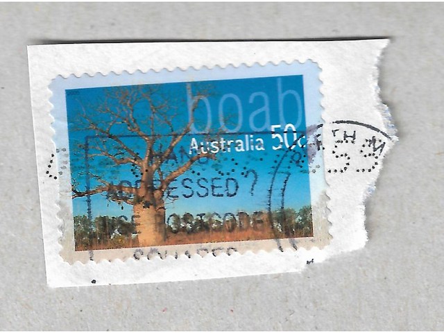 (M) markica 2005 Australija 50c  Boab tree