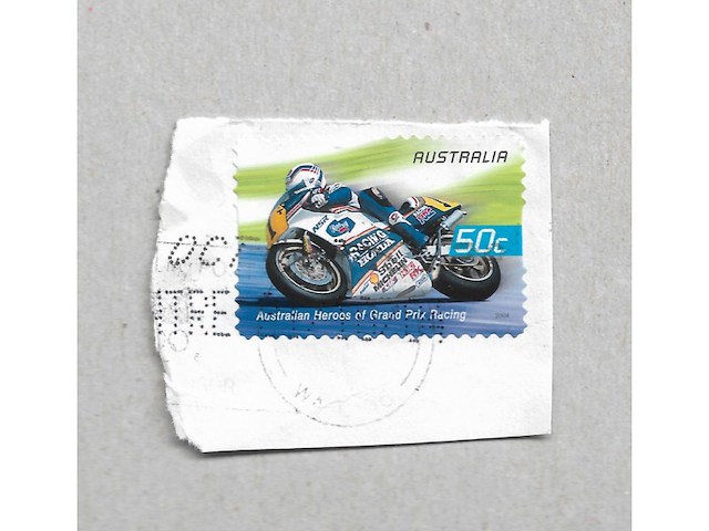 (M) markica 2004 Australija 50c HeroesOfGrandPrixRacing