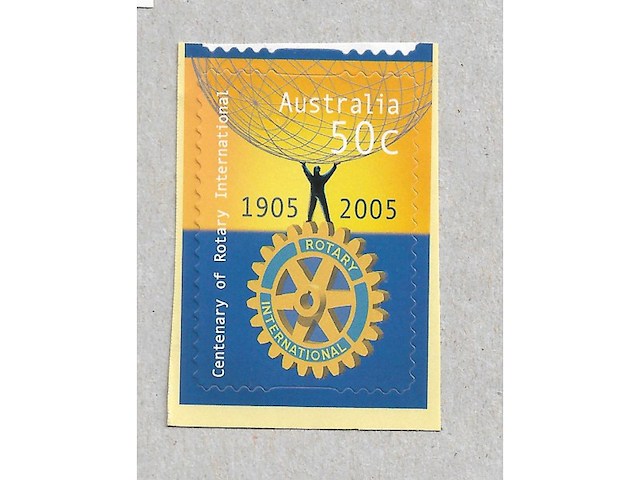 (M) markica 2005 Australija 50c Rotary International