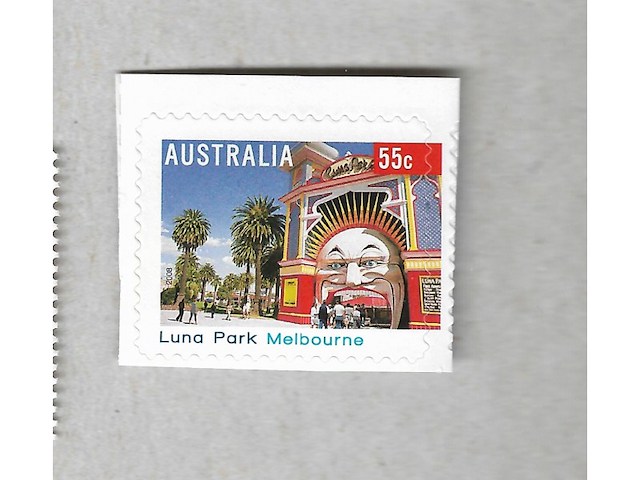 (M) markica 2008 Australija 55c  Luna Park Melbourne