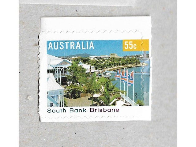 (M) markica 2008 Australija 55c South Bank Brisbane