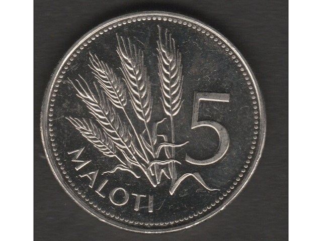 5 Maloti - 1998 - Lesotho, Lesoto