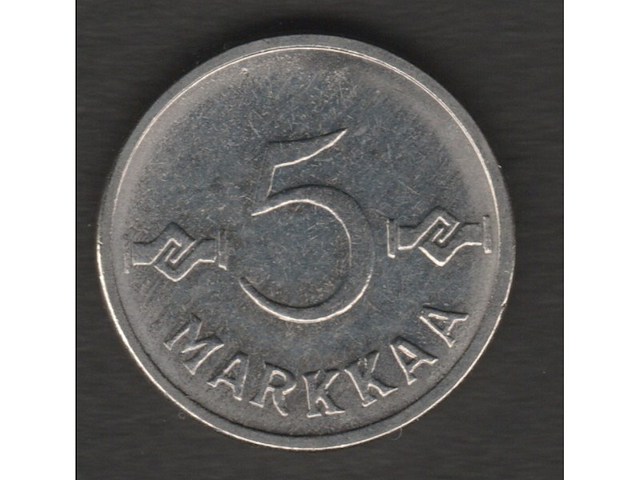 5 Markkaa, Maraka - 1956 - Finland, Finska