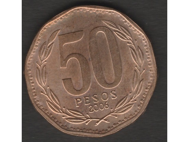 50 Pesos - 2006 - Chile, Čile