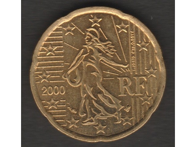 20 Euro Cents - 2000 - France, Francuska