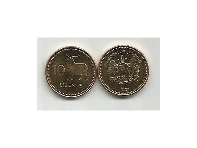 LESOTHO 10 lisente 2023. UNC