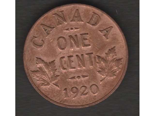 1 Cent - 1920 - Canada, Kanada