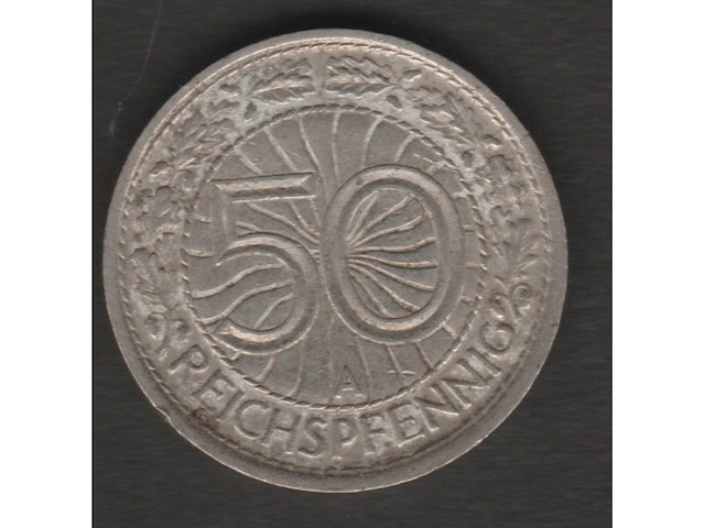 50 Reichspfennig - 1928 A - Nemačka
