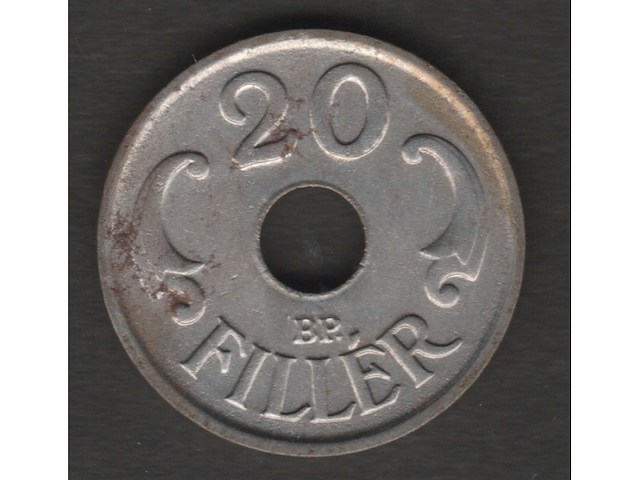 20 Filler, Filera - 1941 - Mađarska