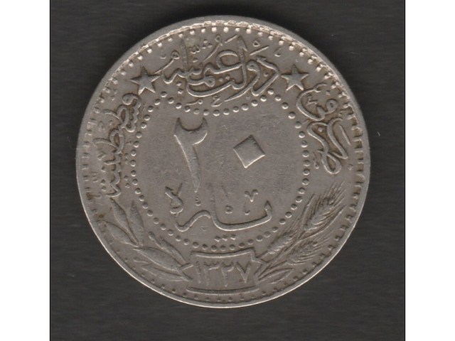 20 Para - 1911 - Osmansko carstvo, Ottoman Empire