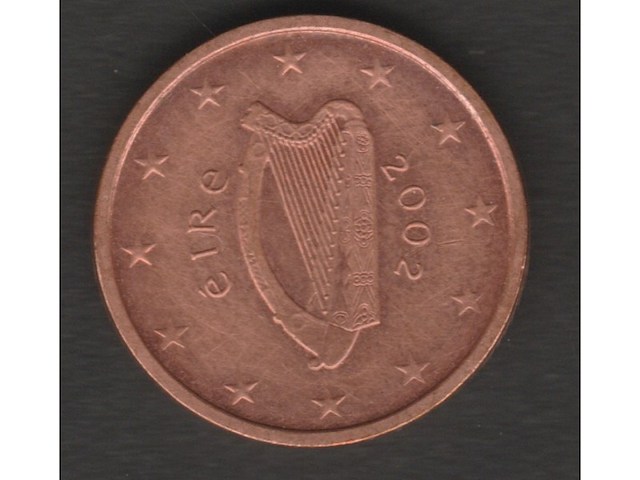 2 Euro Cents - 2002 - Ireland, Irska