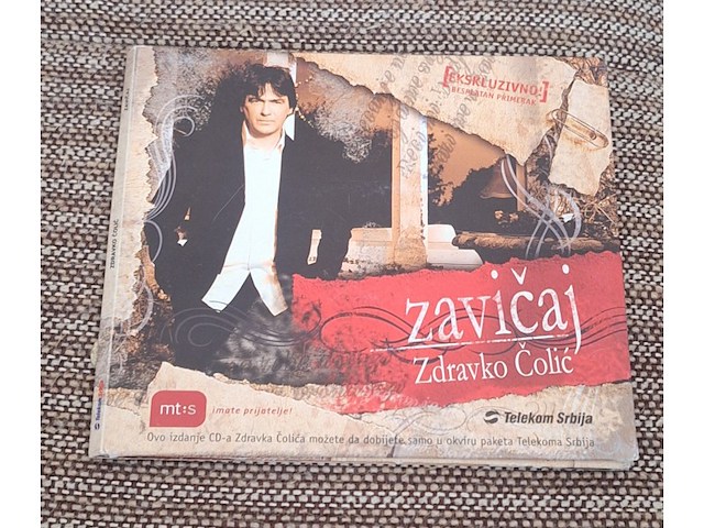 CD-ZDRAVKO ČOLIĆ-ZAVIČAJ-NEKORIŠĆENO