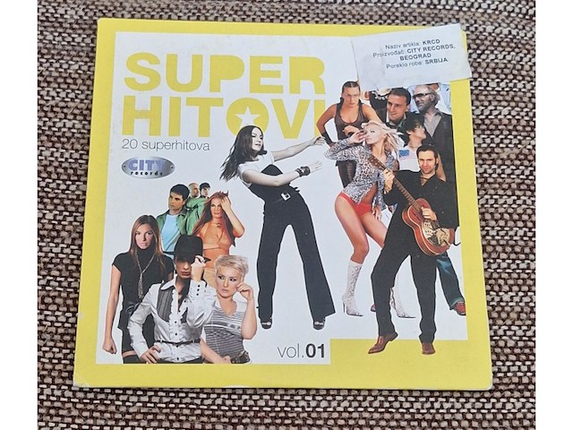 CD-SUPER HITOVI CITY RECORDSA-DINO MERLIN-COLONIA-DJOGA