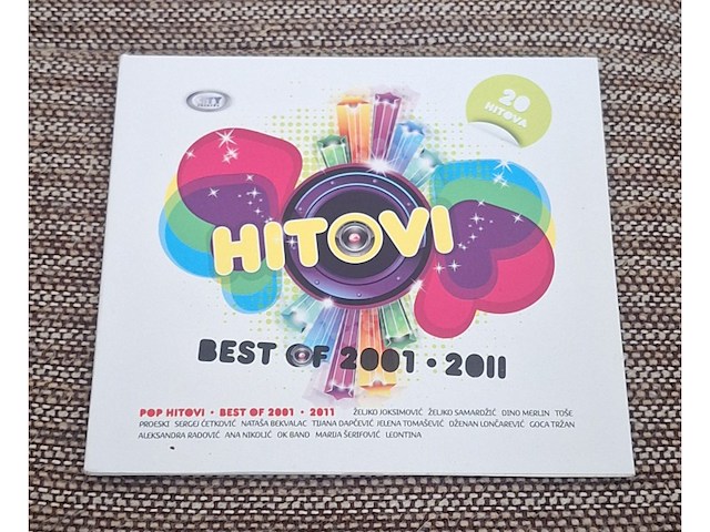 CD-NAJVEĆI POP HITOVI 2001/2011-DINO MERLIN-ANA NIKOLIĆ