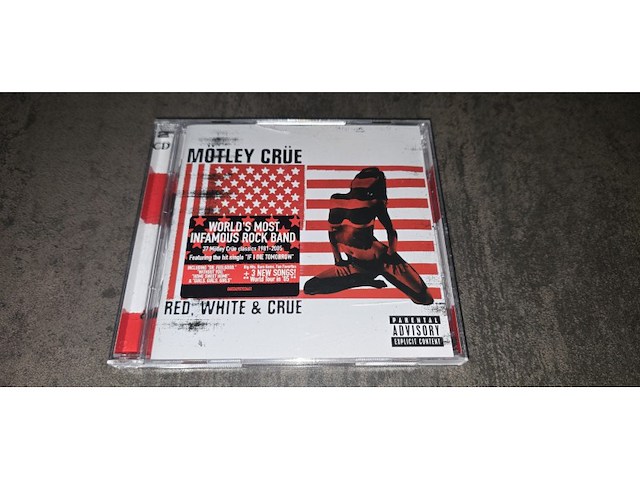 MOTLEY CRUE - RED, WHITE &; CRUE 2CD-a / ORIGINAL /