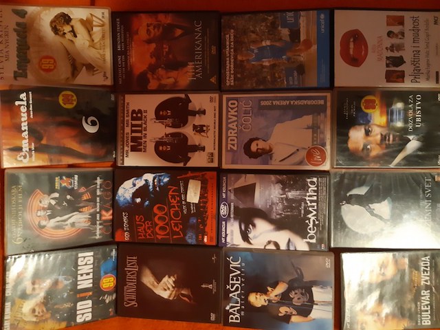 Lot filmova dvd