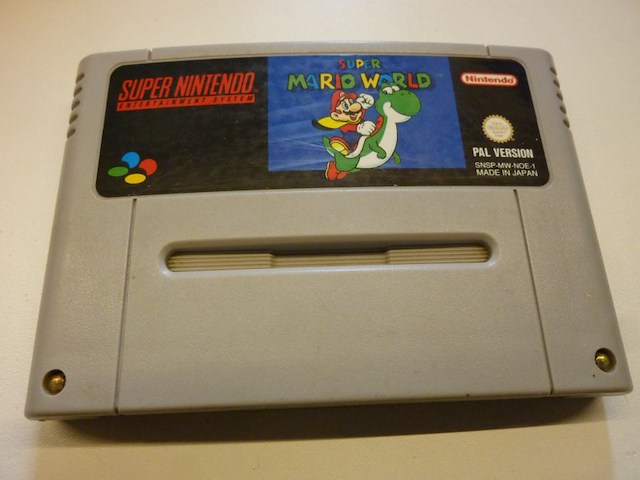 Super Nintendo igra - SUPER MARIO WORLD