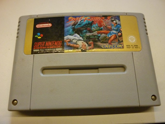 Super Nintendo igra - Street Fighter 2