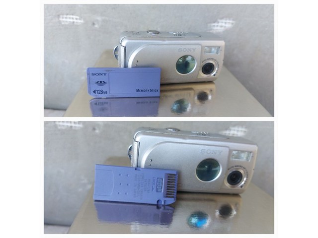 Sony cyber-shot U +memory stick 128mb